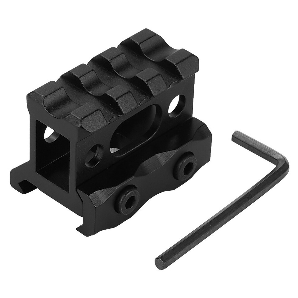 Hunting 1" Scope Riser Mount Fit 20mm Picatinny Rail for Optics Red Dot ...