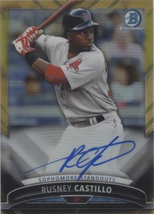 2016 Bowman - Sophomore Standouts Autographs Rusney Castillo #SSA-RC ...