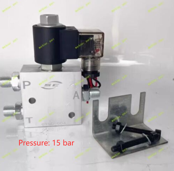 1Excavator Quick Change Connector Hydraulic Solenoid Valve 12V 24V One ...