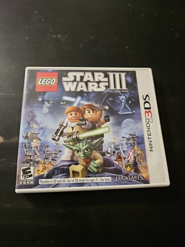LEGO Star Wars III: The Clone Wars - Nintendo 3DS CIB 712725024871 | eBay