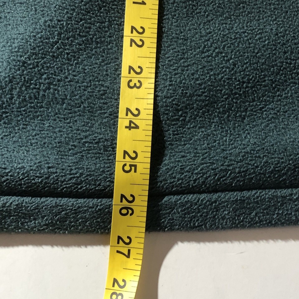 Vintage Ll Bean All Conditions Fleece Vest Men's XL (49”)Teal Pockets ...