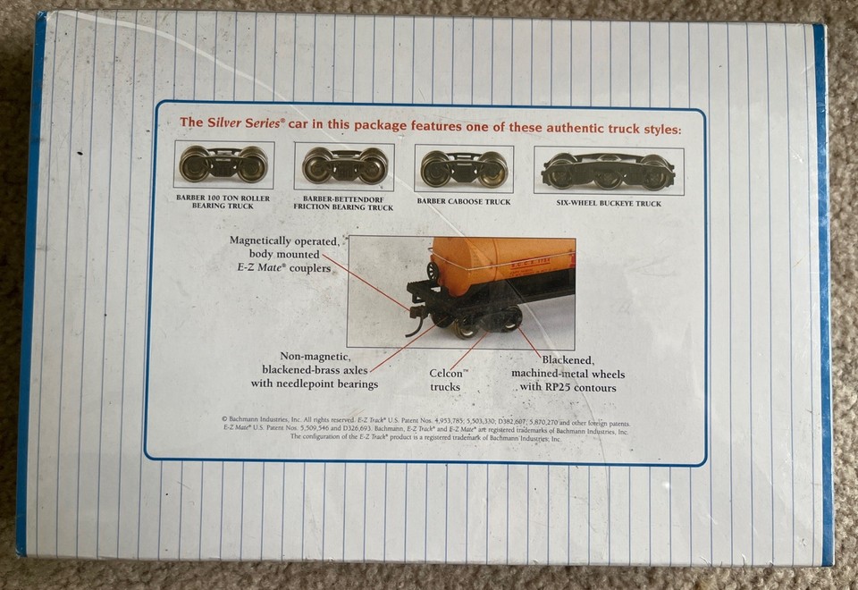 NEW Bachmann Silver Series HO Maintenance Of Way Wrecking Crane & Boom ...