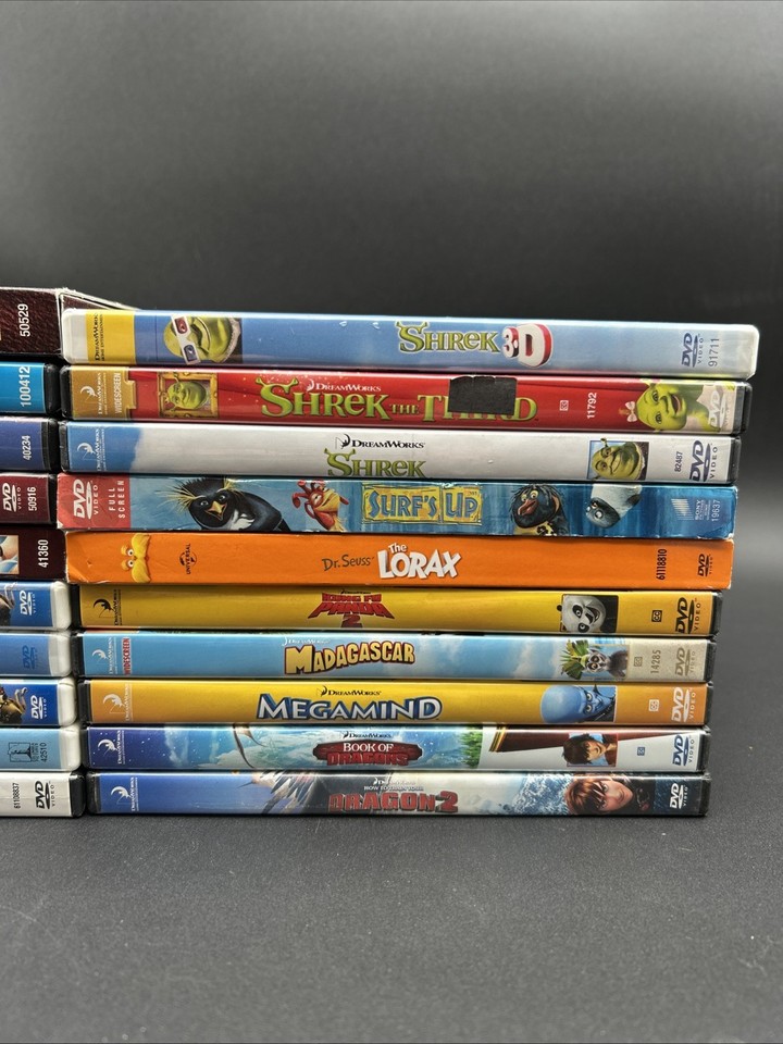 Disney/Dreamworks DVD Lot Of 20 - Excellent - Free Ship! | eBay