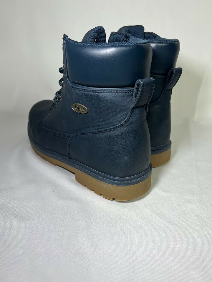 Lugz Convoy Protective Mens Boots Size 12 Blue Man Made Upper MBRCHV ...