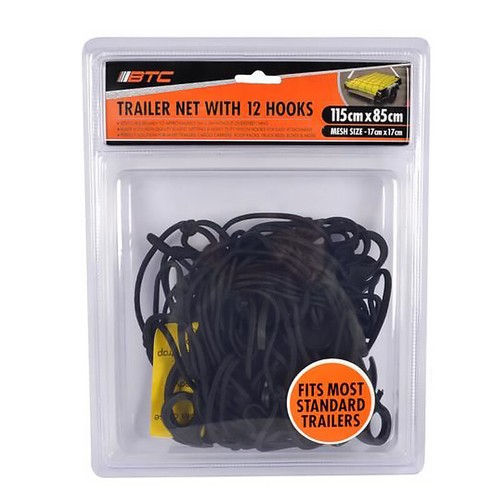 Trailer Net with 12 Hooks 85x115cm for The Secure Carrying Net Heavy ...