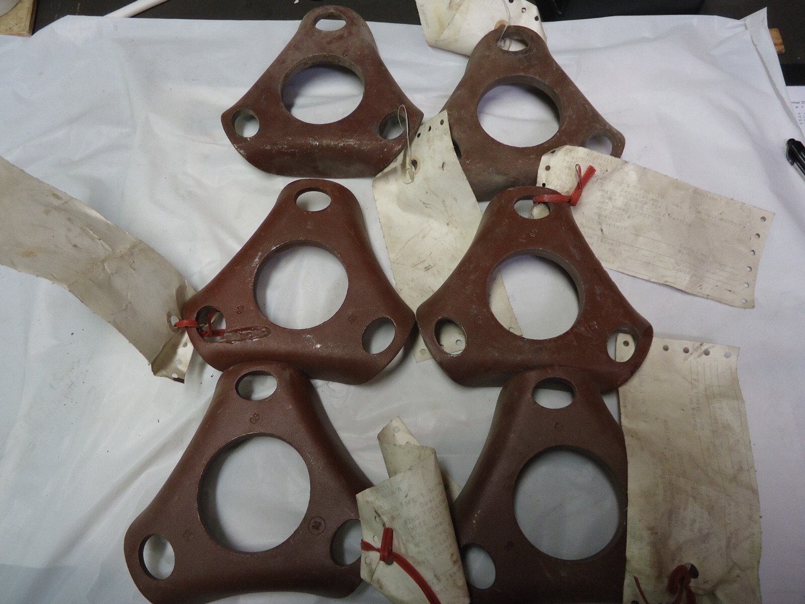 DRESSER "S" RING FOLLOWER FOR 2" DRESSER - STYLE 38 (LOT OF 6) - 3 BOLT ...