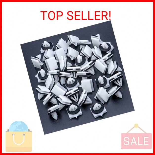 Rexka 40pcs Rocker Panel Moulding Clips for GM 11518357 Chevrolet ...