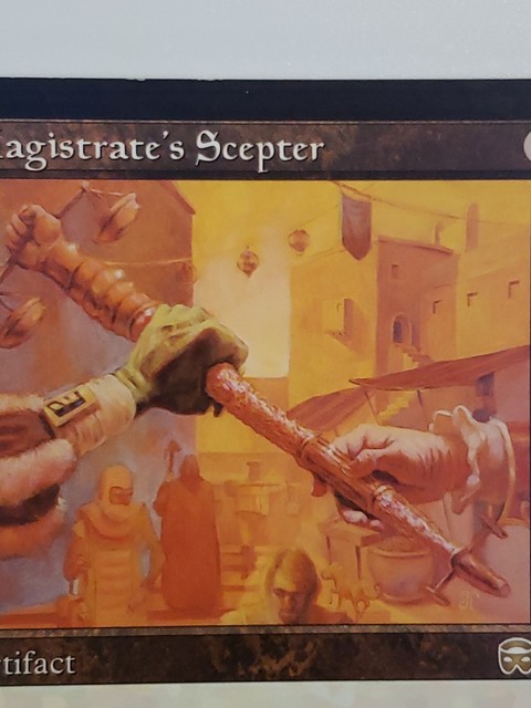 MTG Magistrate's Scepter Mercadian Masques 304/350 Regular Rare for ...