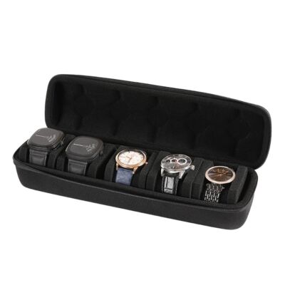 Zipper Bag Watch Travel Case Organizer Watch Holder Watch Carrying Case ...