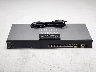 Cisco SG355-10P-K9 SG355 10P K9 8-Port 10/100/1000 PoE+ Small Business ...