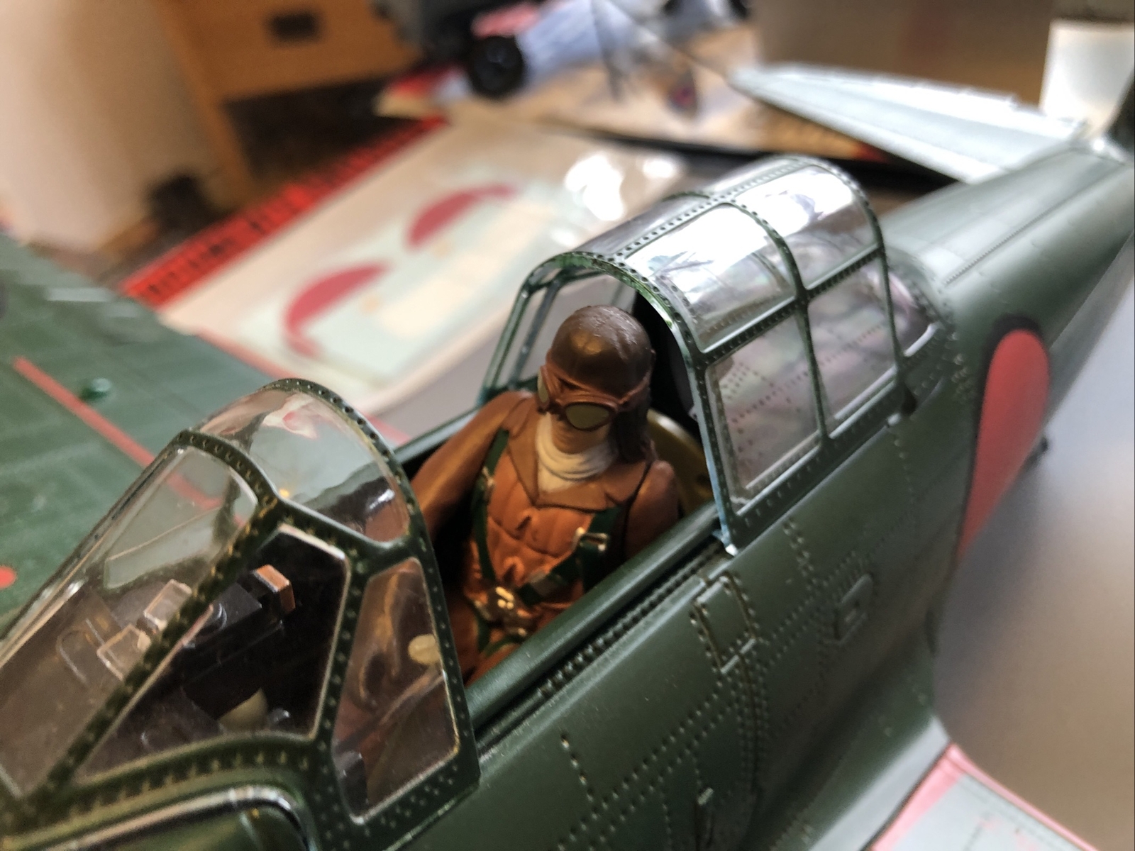 Agora Hachette DeAgostini 1/18 A6-M Zero Fighter Aircraft Built | eBay