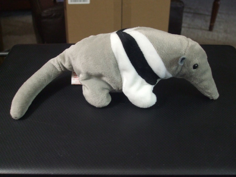 Ty Beanie Baby Ants the Aardvark Anteater Plush Toy | eBay UK