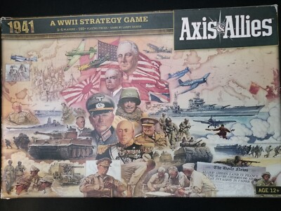 Axis & Allies 1941 A WWII Strategy Game - Complete | eBay