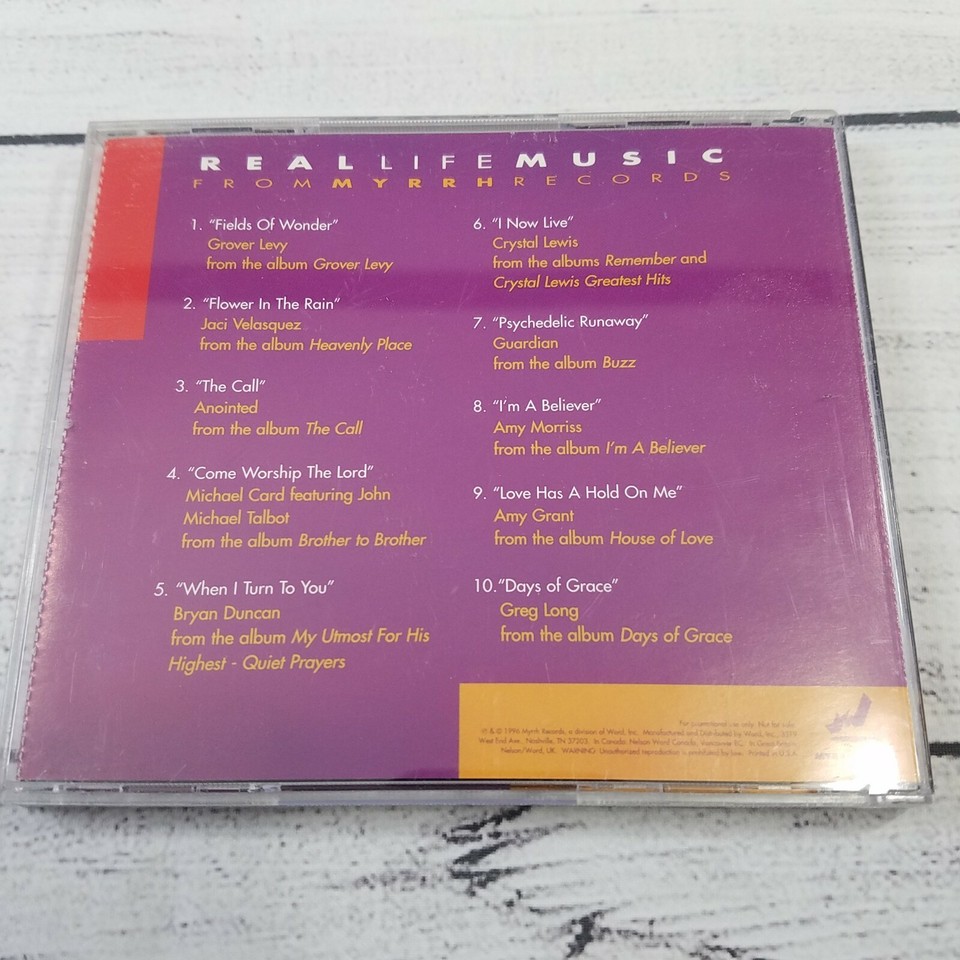 Myrrh Records Real Life Music CD 1996 | eBay