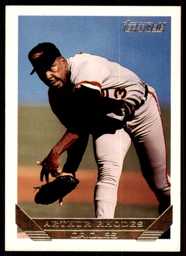 1993 Topps Gold Arthur Rhodes . Baltimore Orioles #554 | eBay