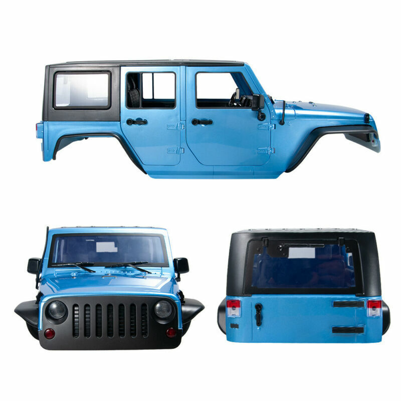 313mm Wheelbase Body Shell For 1/10 RC Crawler Jeep Wrangler SCX10 II ...