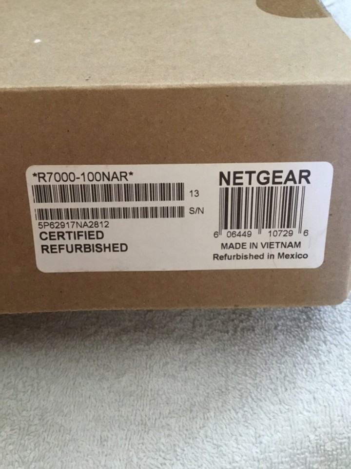 NETGEAR Nighthawk model R7000 AC1900 Smart WiFi Router W/ Adapter | eBay