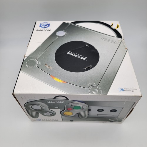 Nintendo Gamecube Platinum Console BOX ONLY DOL S PLB *Damaged* | eBay