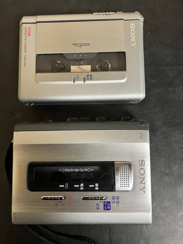 Sony Clear Voice Cassette Tape Recorder Tcm-450 Tcm-500 2 Units | eBay
