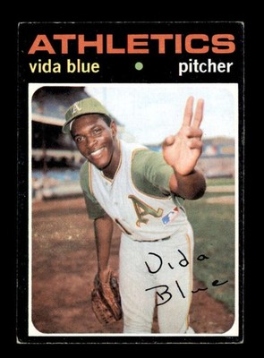 1971 Topps #544 Vida Blue VGEX X3281342 | eBay