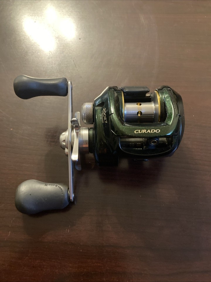 SHIMANO CURADO 200E7 BAITCAST REEL (X) | eBay Australia