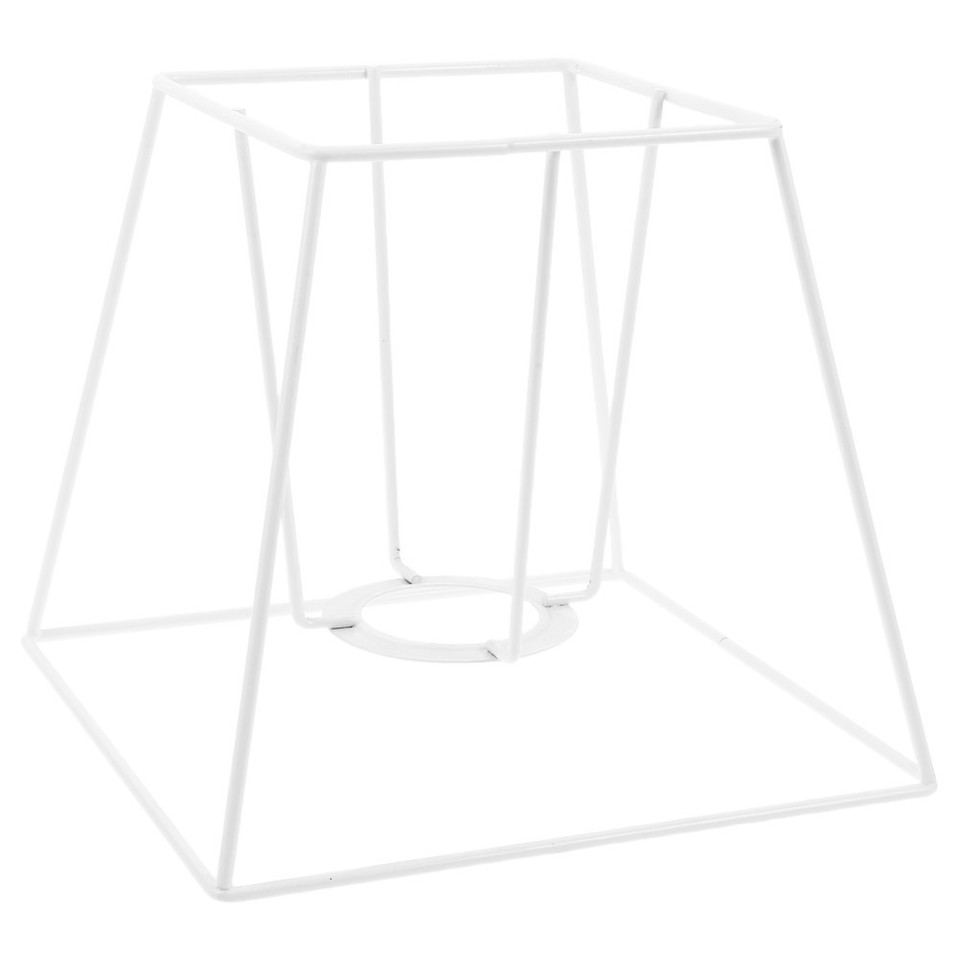 Lamp Shade Frames Ring Trapezoid Iron Lampshade Ring Diy Metal Wire ...