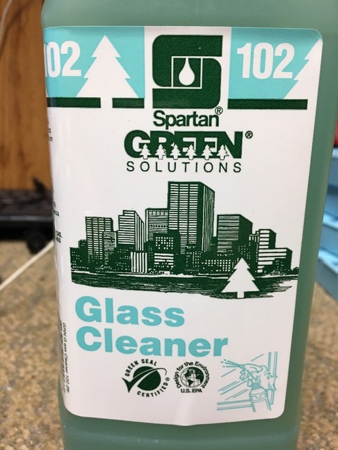 Spartan Clean on The Go Green Solutions 102 Glass Cleaner. 3512. 67.6oz ...