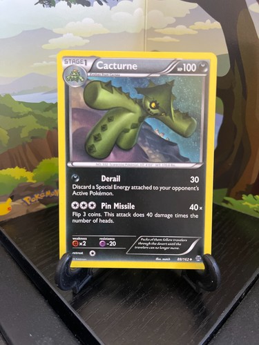 Cacturne 88/162 - Breakthrough - Uncommon - Pokemon Card TCG - LP | eBay