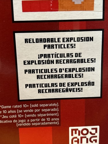 Minecraft Exploding RC Creeper, Lights & Sounds, 10 Explosion Particles ...