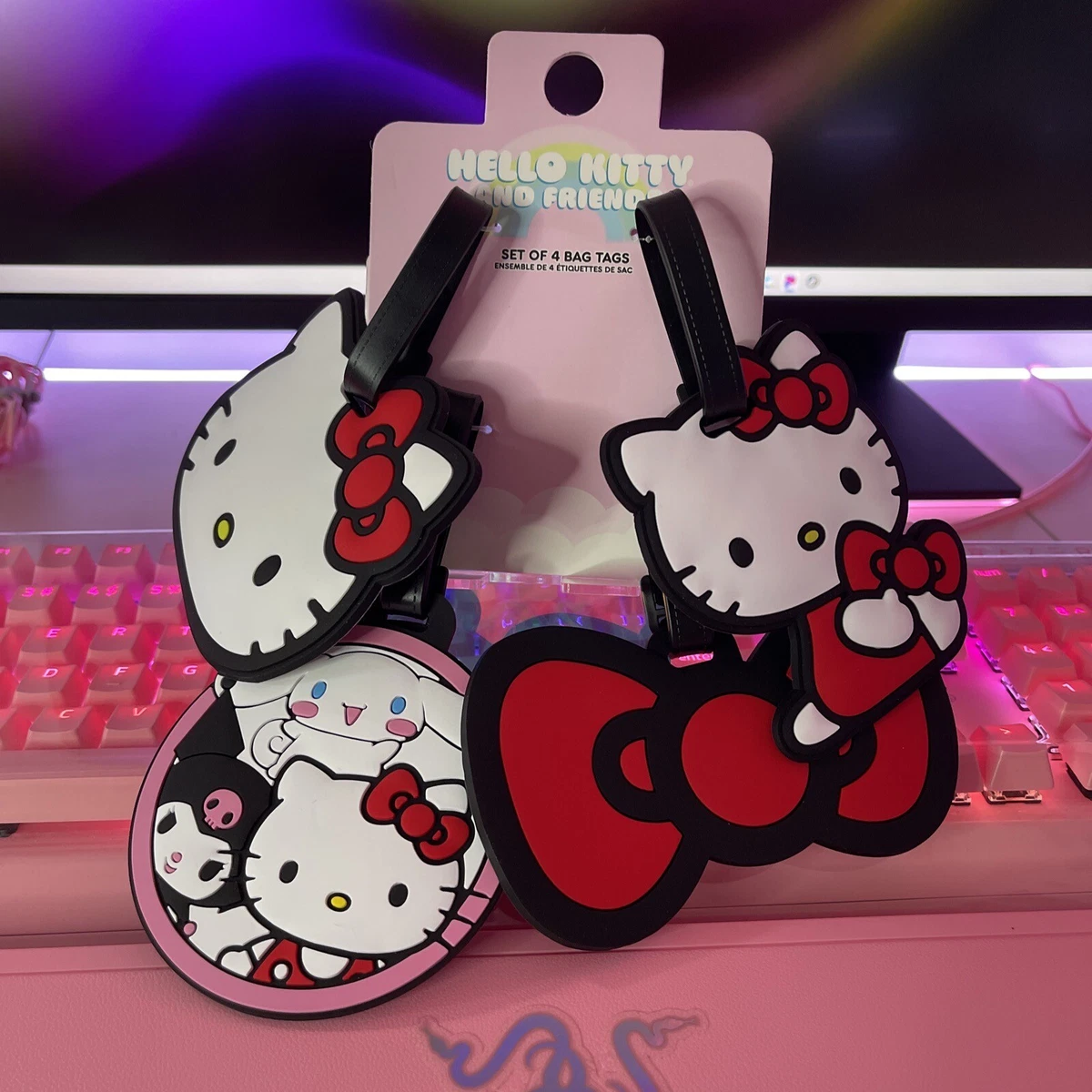 Hello Kitty Face Red