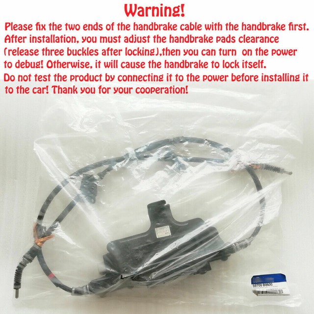 Actuator Parking Brake Hyundai Santa FE III DM 597002W800 Stellelement ...