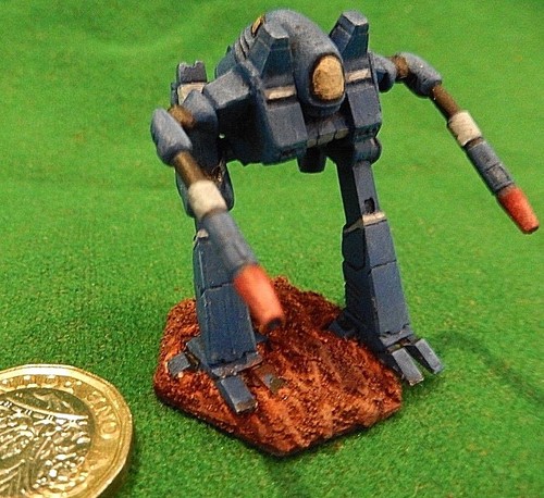 BattleTech/Mechwarrior, Penetrator Mech. 6mm Scale Metal Miniature ...