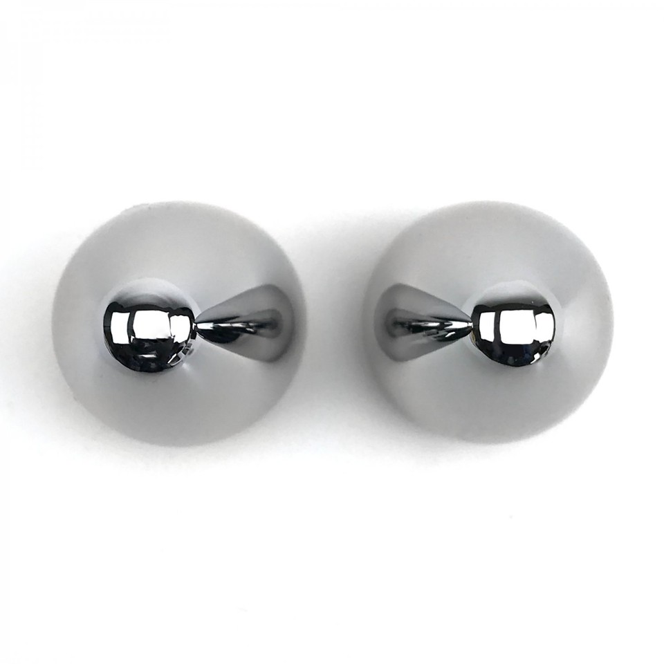 Bullet Aluminum Windshield Wiper Arm Post Cover Caps, 2 Pack (Pair ...