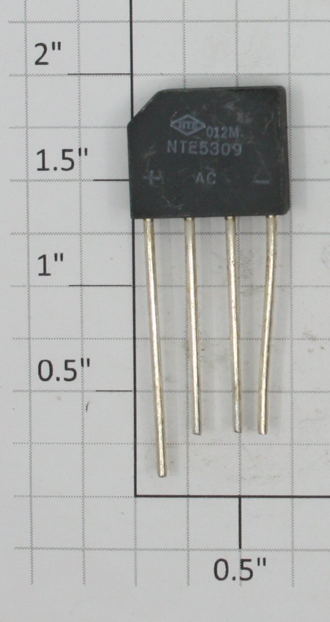 NTE 5309 4 Amps, 200 Volt Full-Wave Bridge Rectifier | eBay
