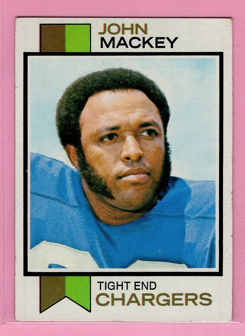 1973 Topps # 118 John Mackey -- Chargers -- Box 726-374 | eBay
