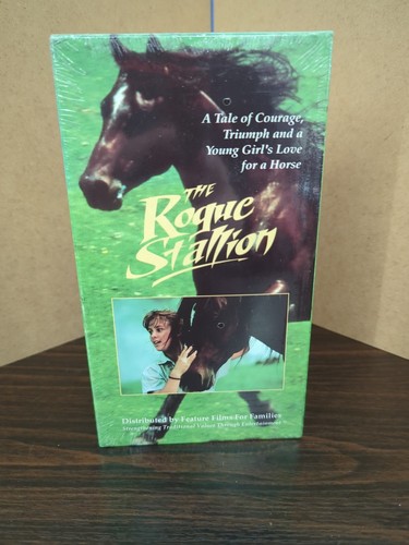 The Rogue Stallion, Sealed VHS, 1992, Feature Films For Families, New ...