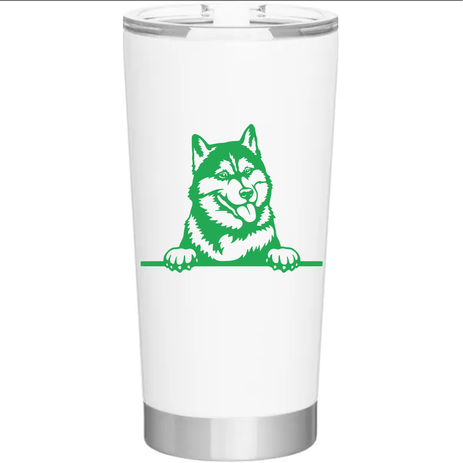 Peeking Siberian Husky Decal Dog Car Truck Door Window Sticker 22 ...