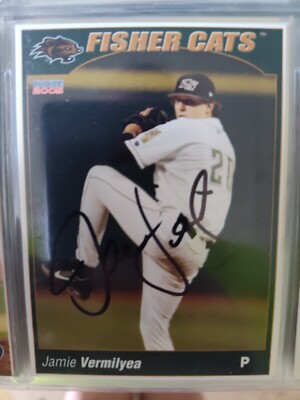 Jamie Vermilyea Autograph Toronto Blue Jays | eBay