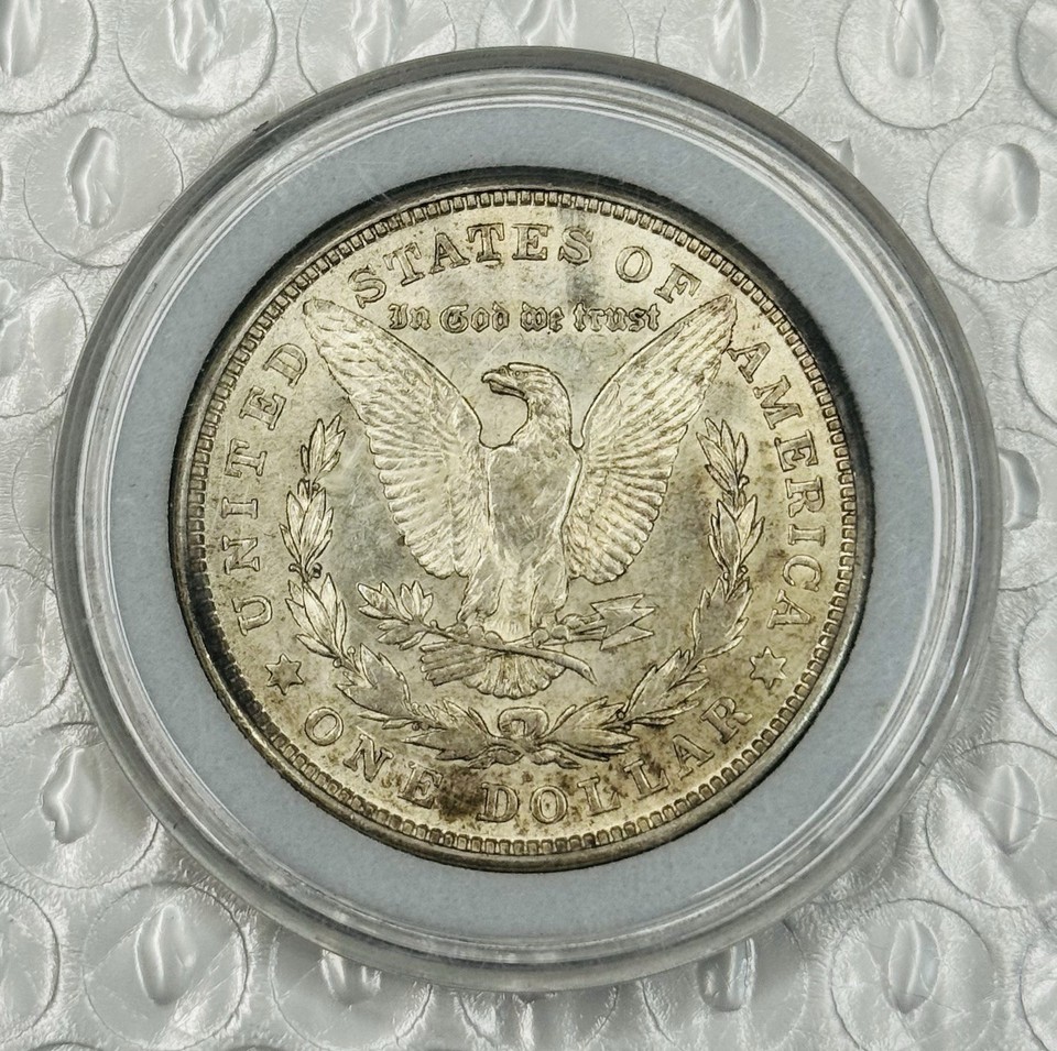 1921-D Morgan Silver Dollar 1$ - UNCIRCULATED - Only Year Denver Mint ...