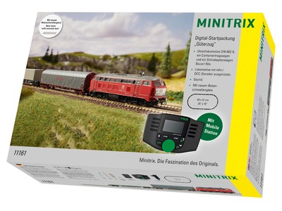Minitrix 11161 - Digital-Startpackung Güterzug Ep.VI - Spur N - NEU | eBay.de