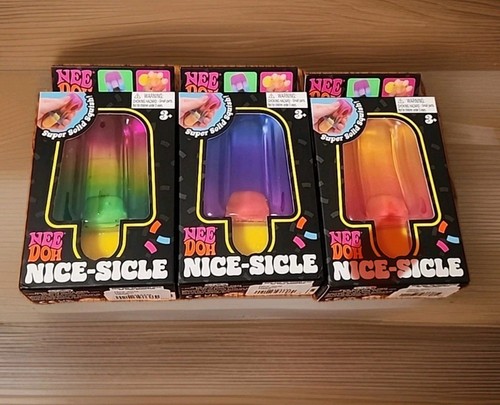 Nee Doh Nice-Sicle Popsicle Multicolor Squishy Sensory Toy Easter Set ...