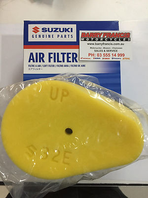 SUZUKI DR650 GENUINE AIR FILTER 13780-32E00 DR650SE 1996-2017 | eBay ...