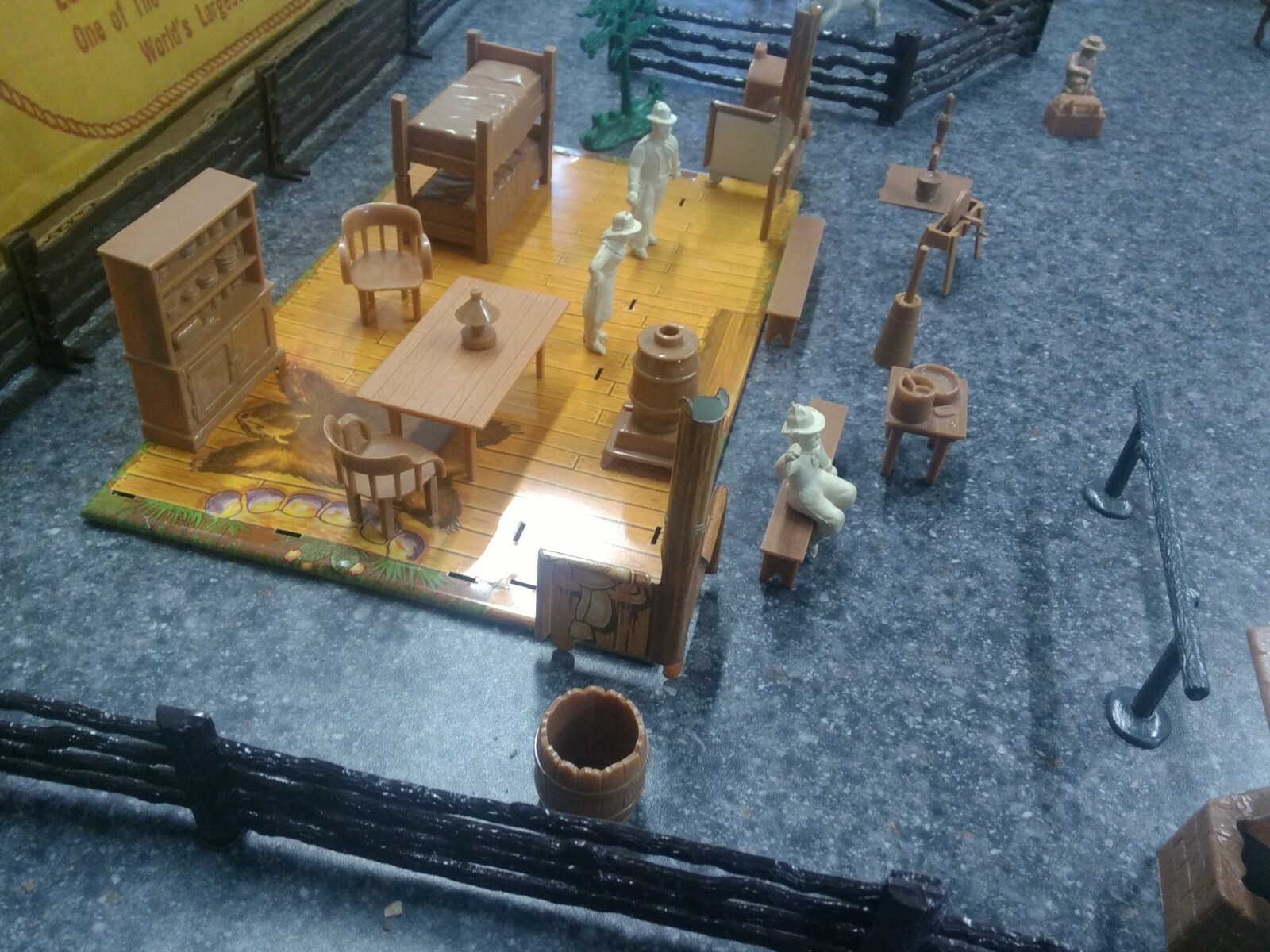 very nice Marx Western Ranch Set with Box early 1950s think it's ...