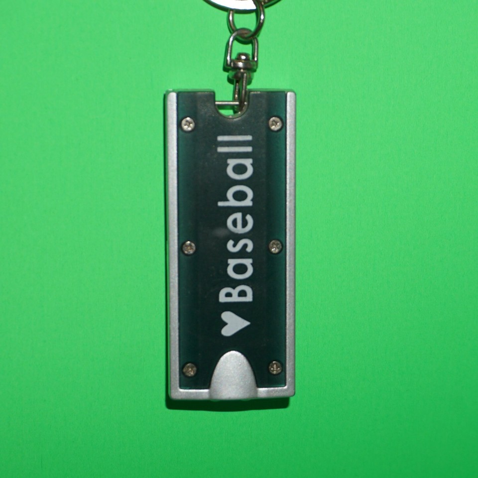 Personalized Keychain Light Up Key Ring Choose Name Colorful Mini Flash ...