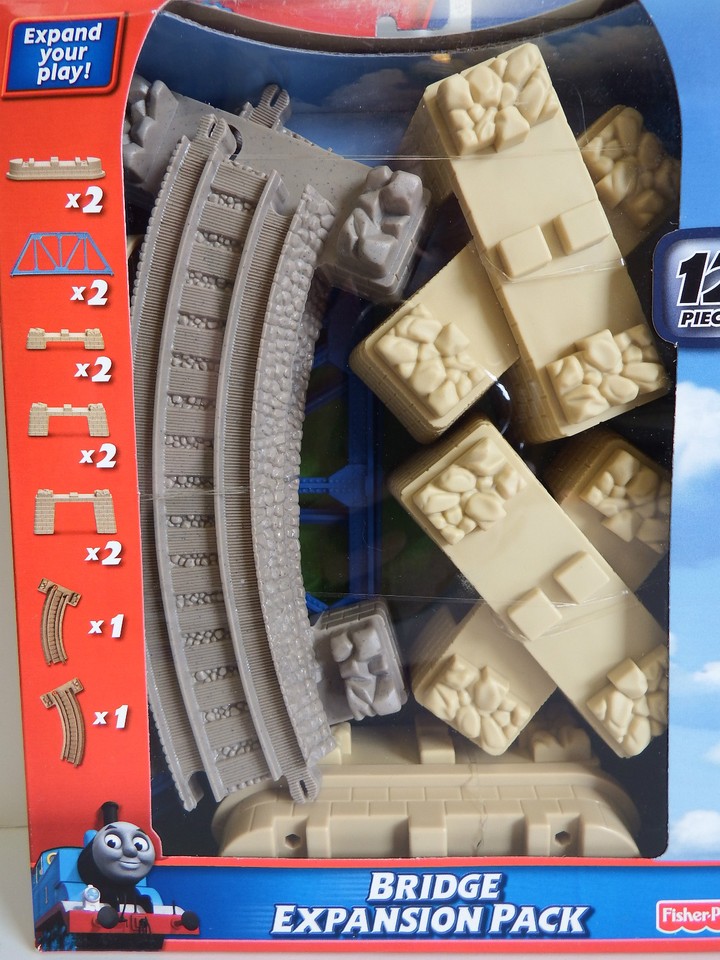 Thomas & Friends Trackmaster - TWELVE Piece BRIDGE EXPANSION PACK ...