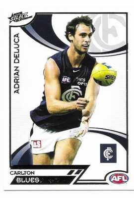 2006 SELECT SUPREME CARLTON BLUES ADRIAN DELUCA CARD # 33 AFL | eBay ...