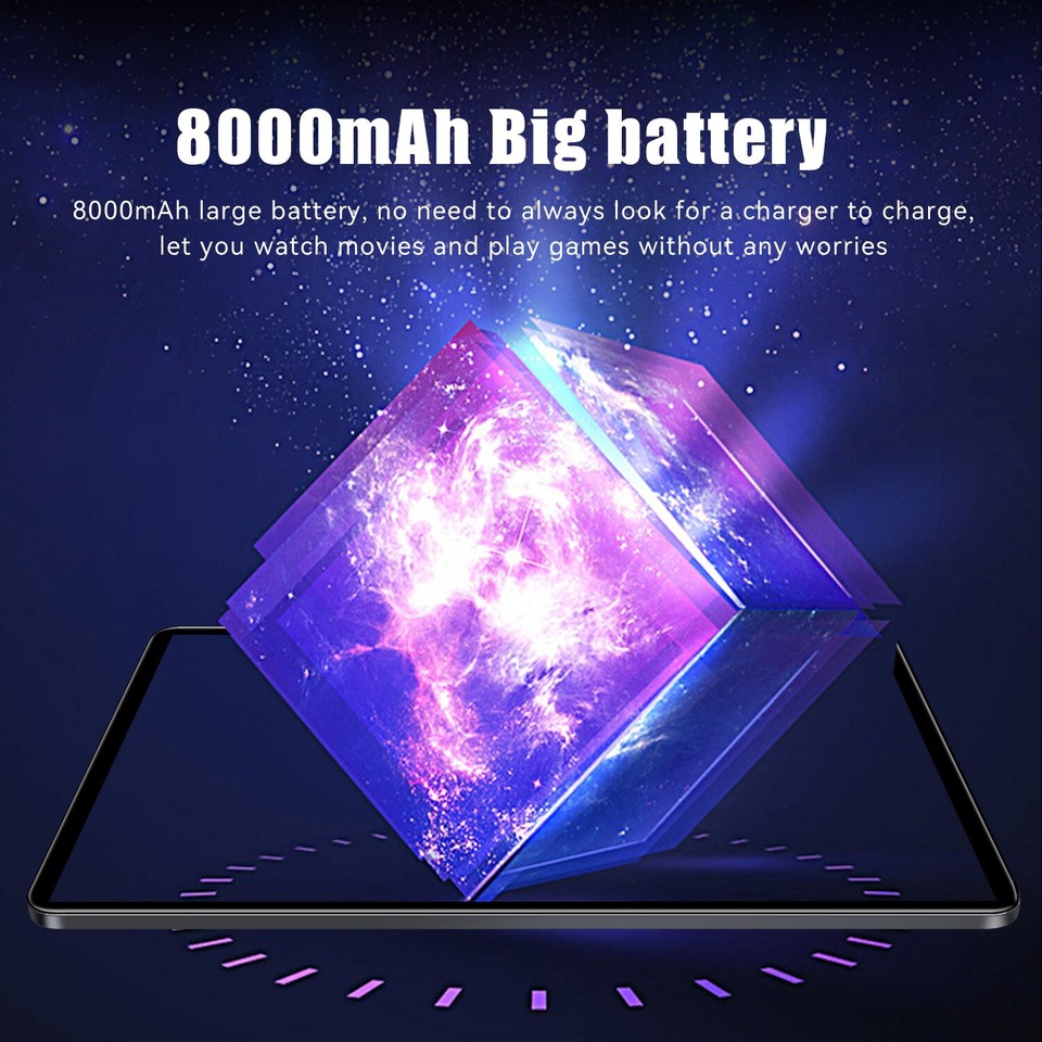 2025 Tablet 4G LTE 16GB +256GB Tablet PC Android 14 10.1 inch Gaming ...
