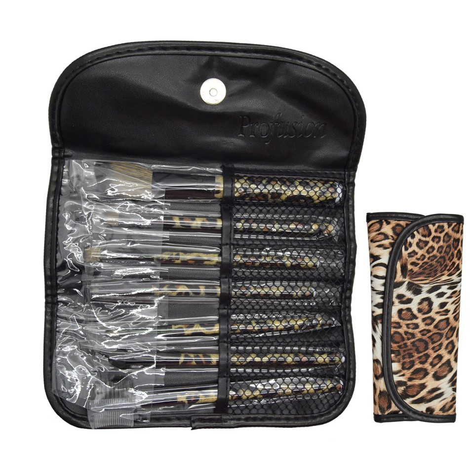 Profusion Professional Quality 7pcs Make up Brush Set in Pouch Sets 4 ...