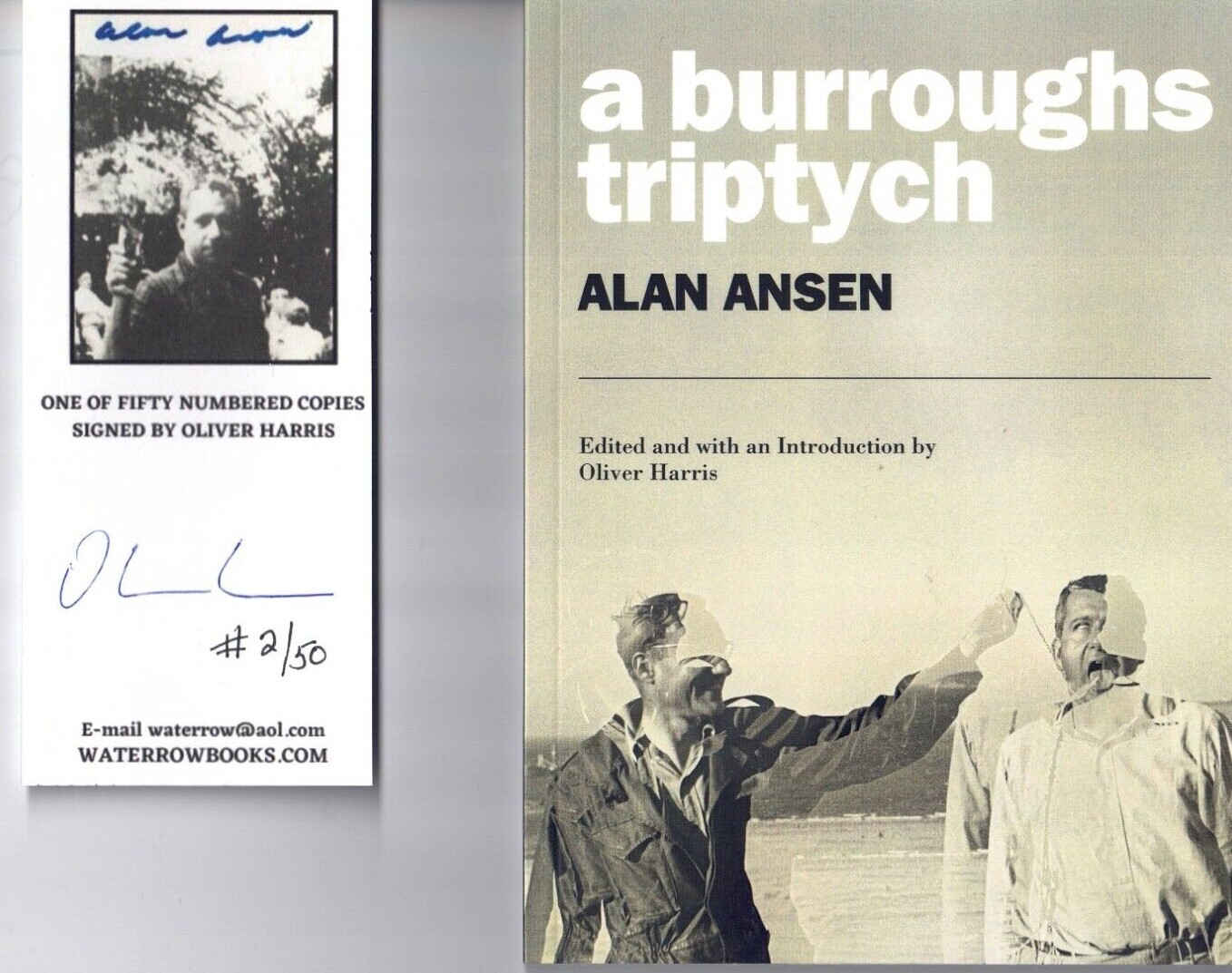 A WILLIAM BURROUGHS TRIPTYCH BY ALAN ANSEN - INTRO BY OLIVER HARRIS ...