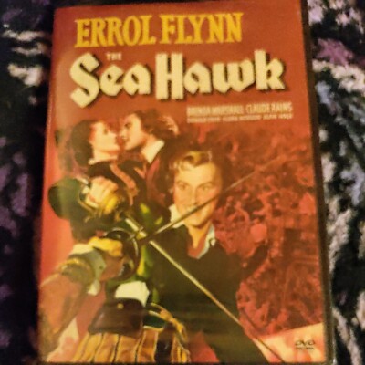 🔥The Sea Hawk DVD 🔥New Errol Flynn Claude Rains Brenda Marshall Alan ...